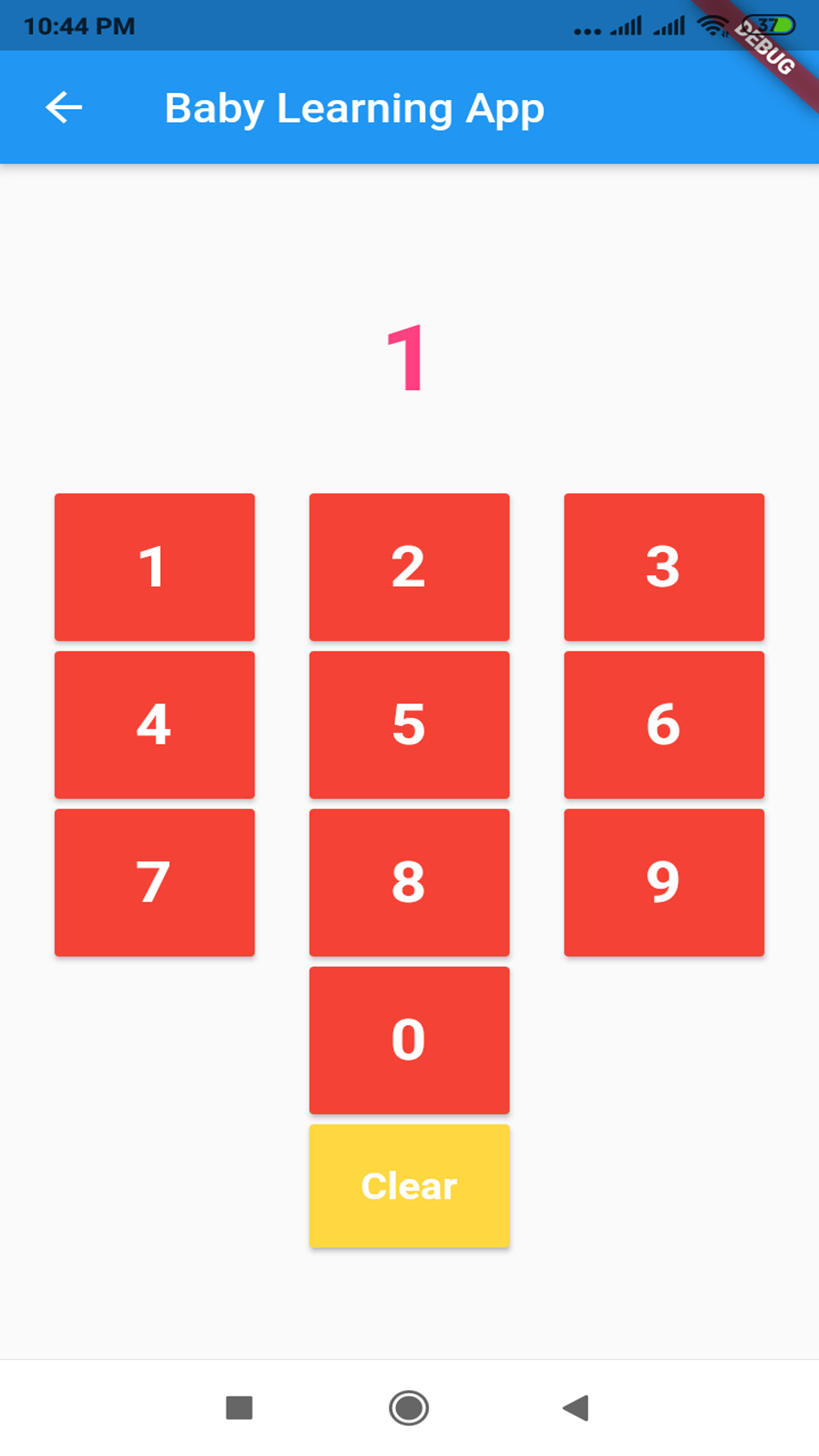 Baby Learning App It s All Widgets Baby Learning App It s All Widgets
